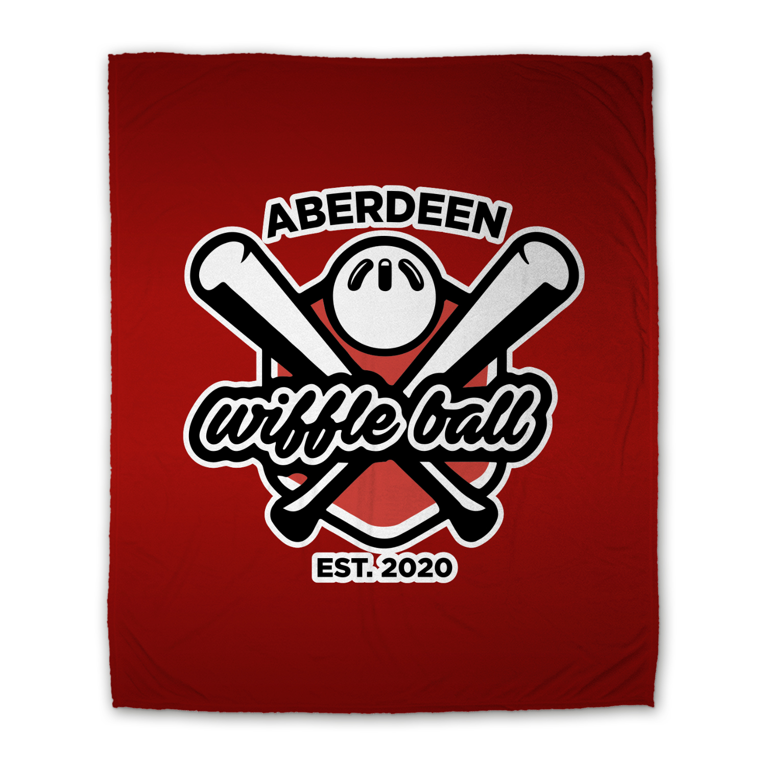 Wiffle Ball Red Blanket | byqqp.com